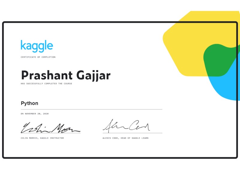 Prashant's Portfolio